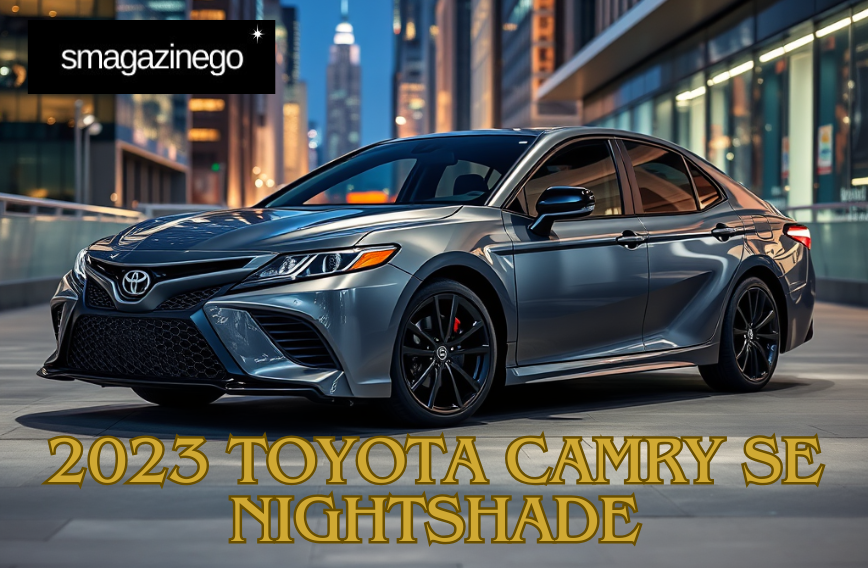 A Closer Look at the 2023 Toyota Camry SE Nightshade: Specs